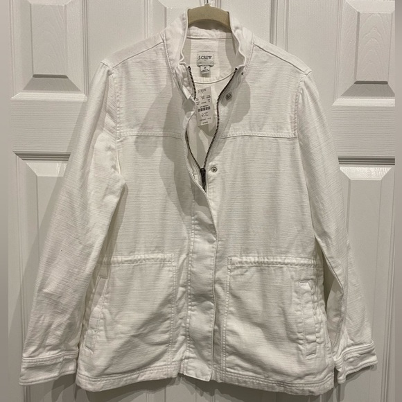 J. Crew | Jackets & Coats | New Womens J Crew Utility Drawcord Jacket ...